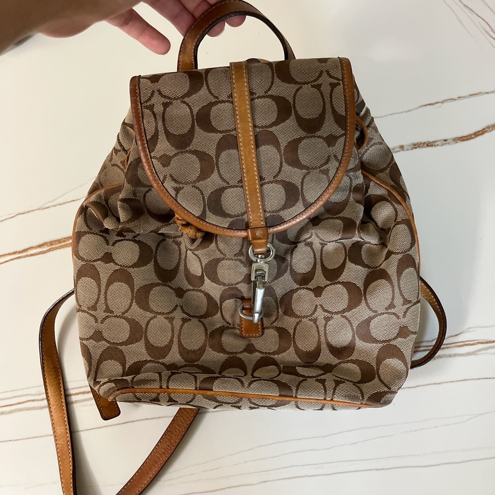 Coach Vintage Monogram Backpack - Gem